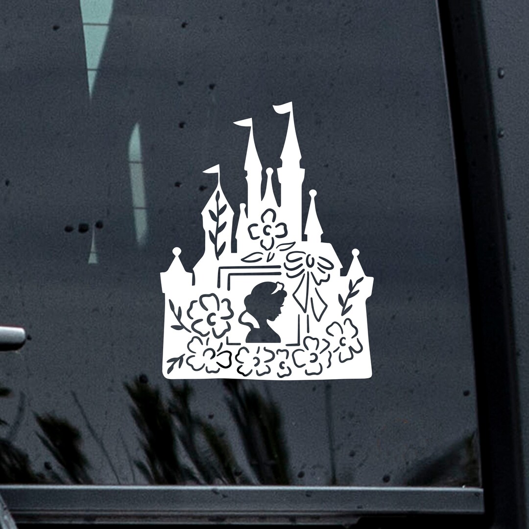 Personalized Snow White Decal, Snow White Decal, Personalized Disney ...
