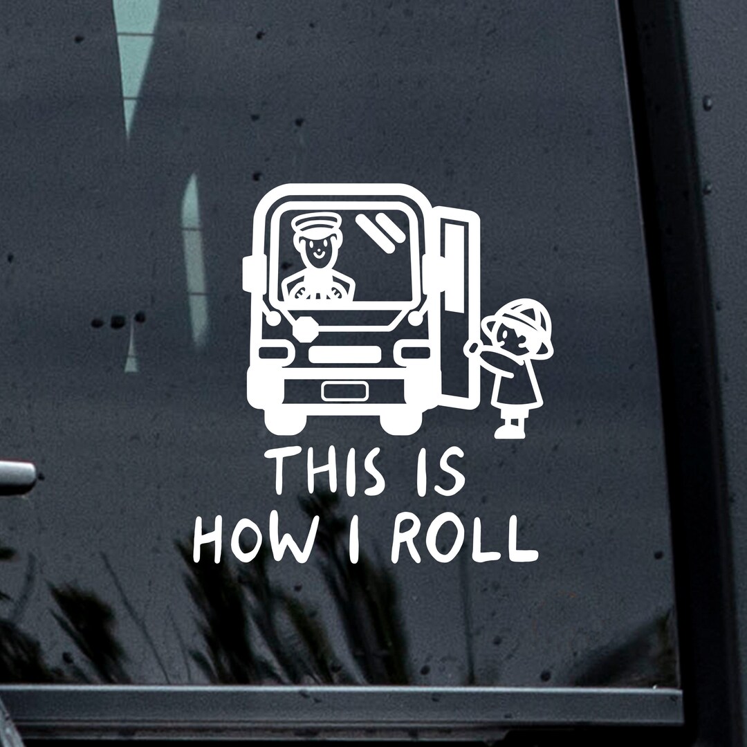 School Bus Driver Decal School Bus Driver Decals Bus Driver - Etsy