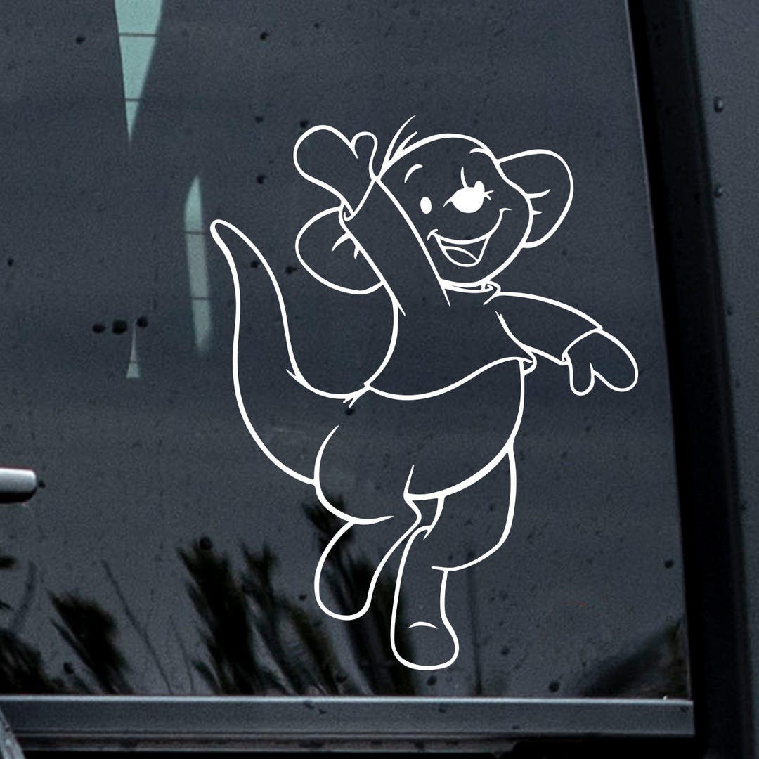 Roo Decal, Decal, Vinyl Decal, Roo Stickers, Disney Decal, Custom Decal ...