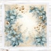 Christmas Fabric Panel - Light Blue Fabric Panel - Quilt Panel ...