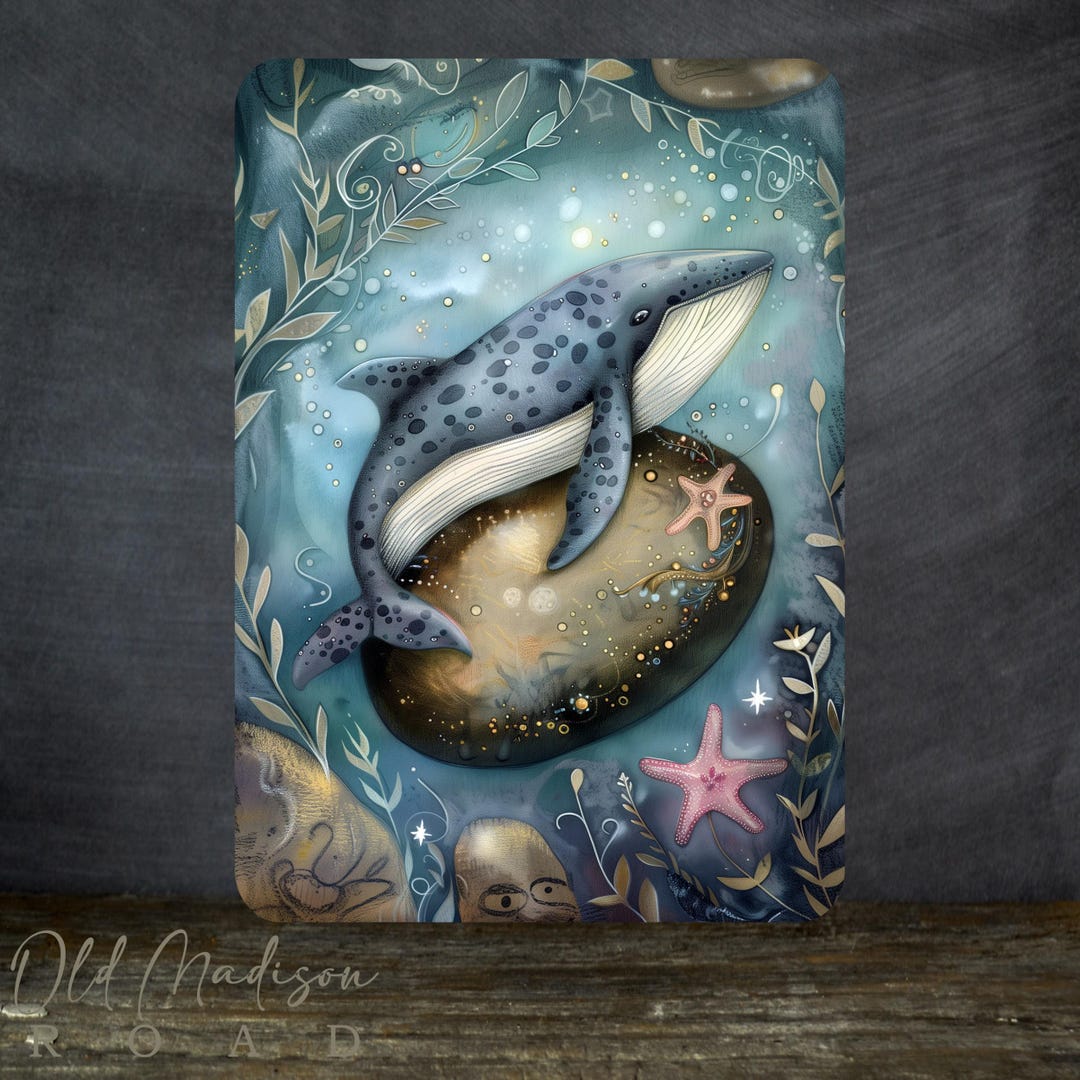 Whale Sign - Sealife Sign - Beach Themed Sign - Whale Metal Sign ...
