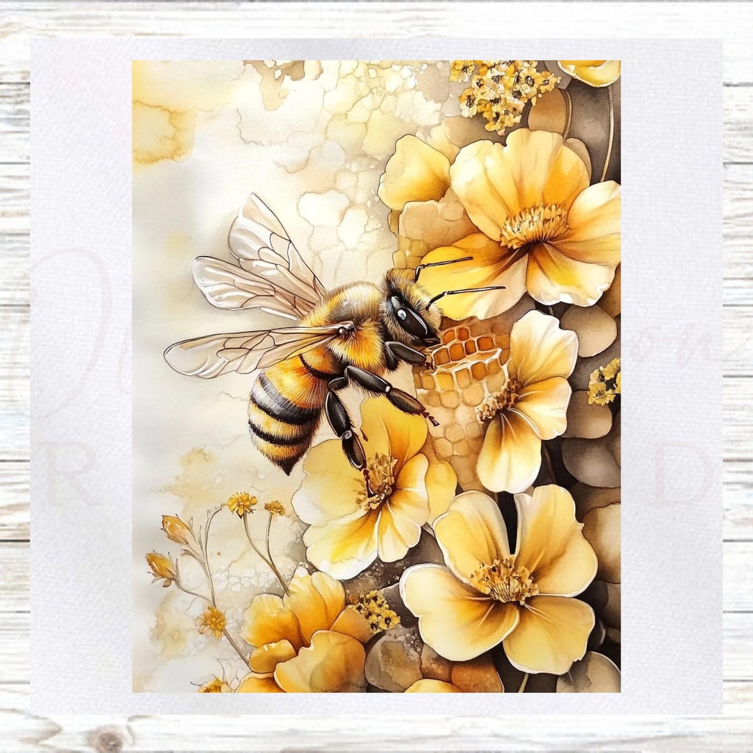 Bumble Bee Fabric Panel - Bee Fabric Panel - Quilt Panel - Quilting ...