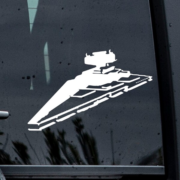 Imperial Star Destroyer Decal - Etsy