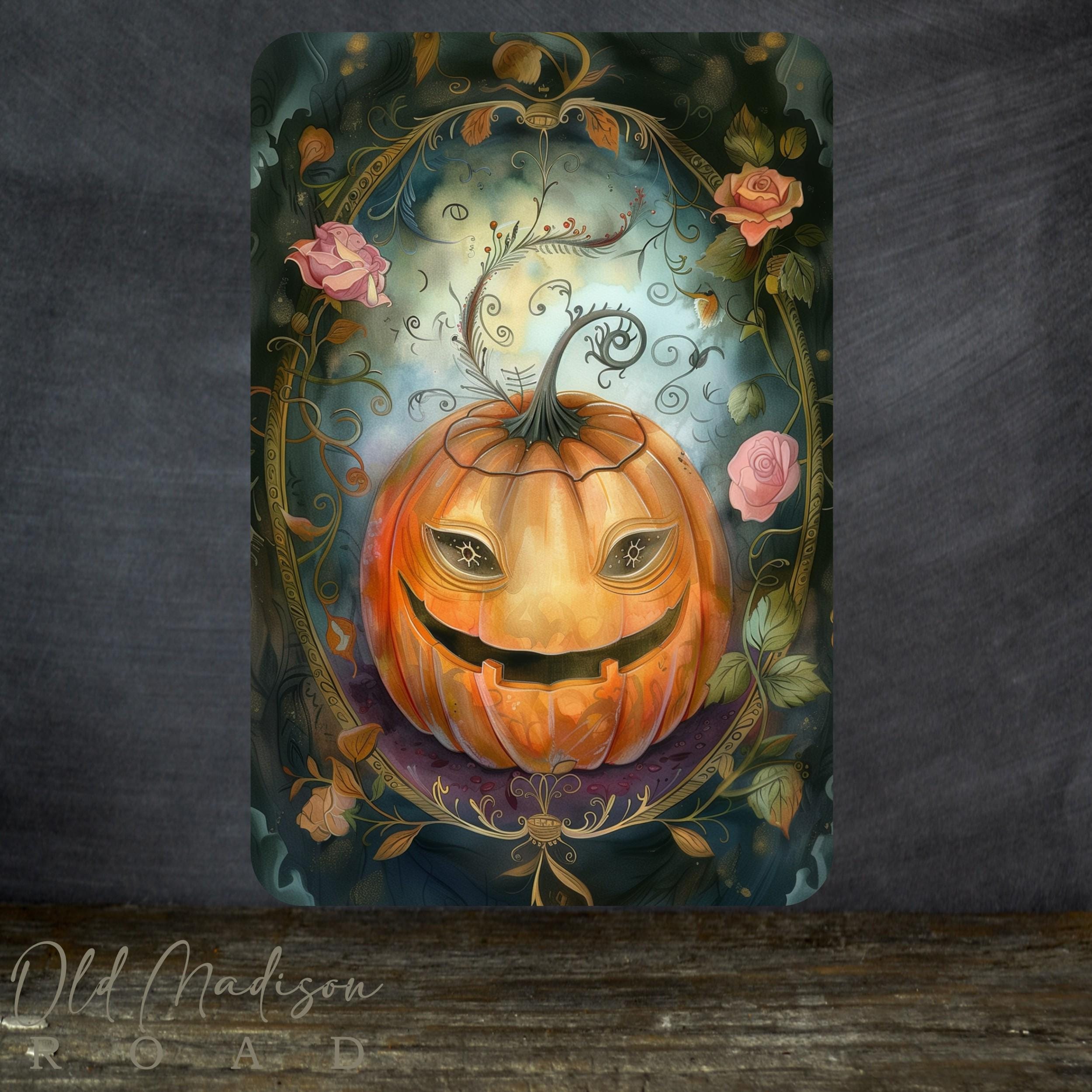 Dark Fantasy Sign - Dark Folk Art Sign - Metal Sign - Whimsical Metal ...