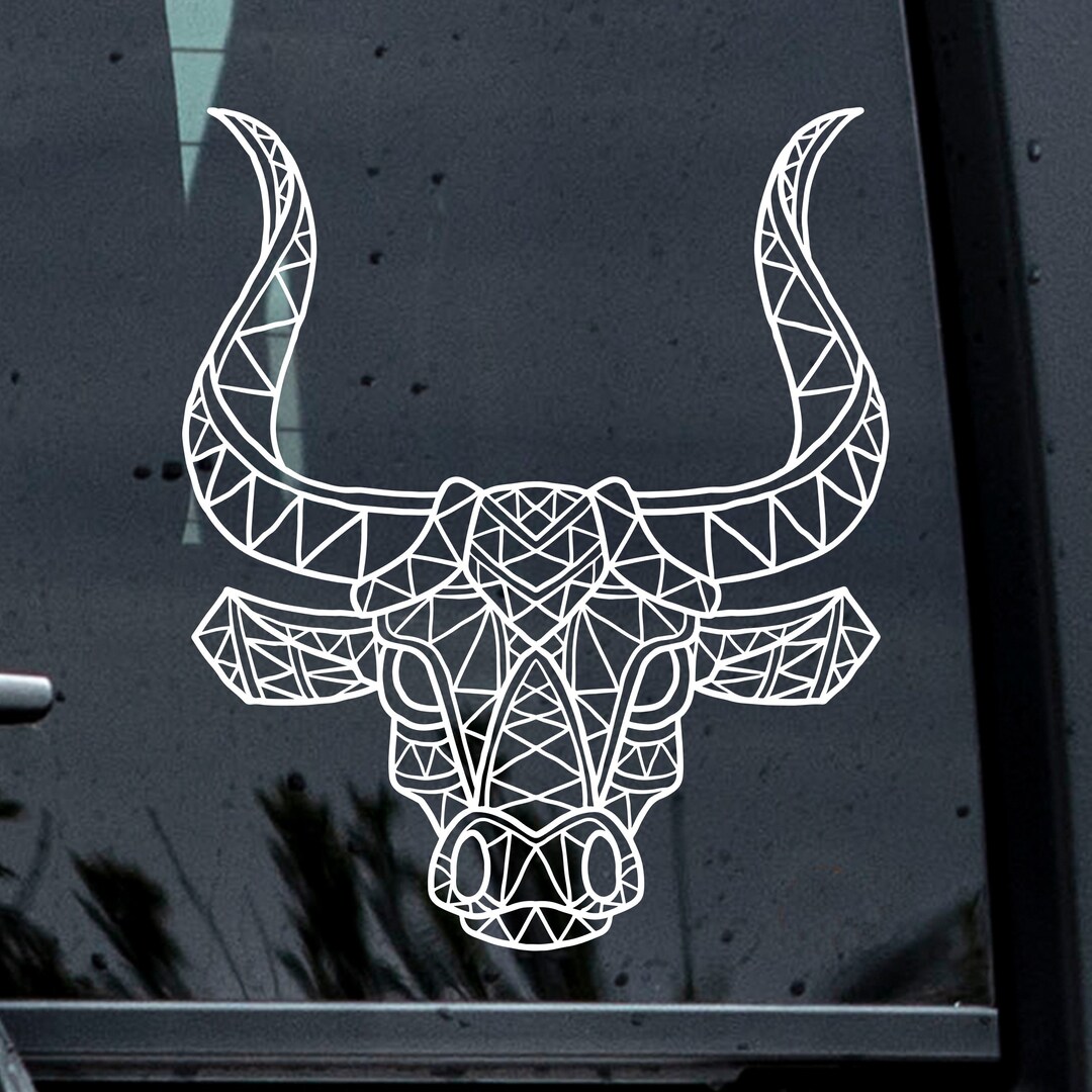 Taurus Zodiac Decal, Taurus Sticker, Zodiac Decal, Zodiac Sticker ...
