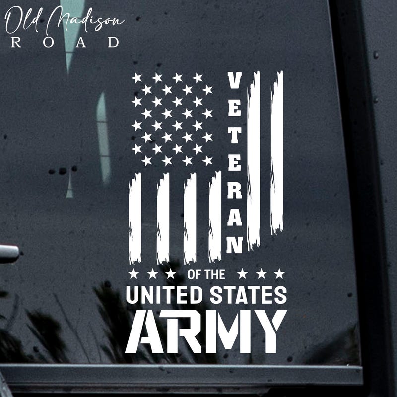Veteran Decal - Etsy