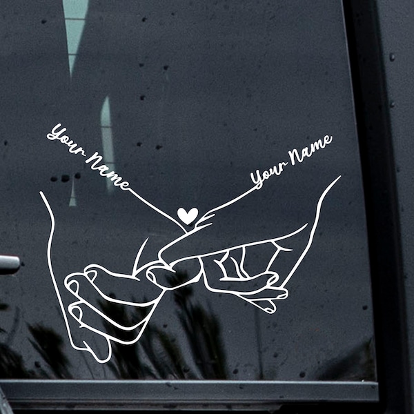 Couple Car Decals - Etsy
