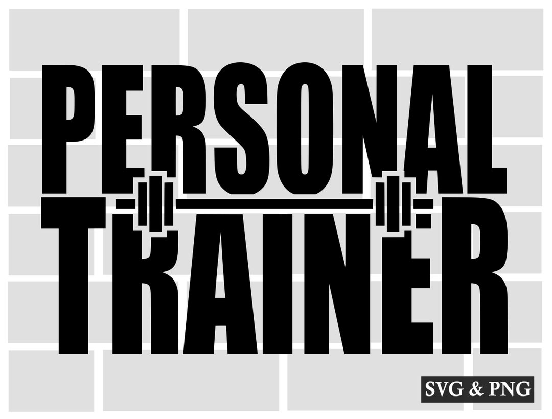 Personal Trainer Svg Fitness Trainer SVG Fitness SVG Personal Trainer ...