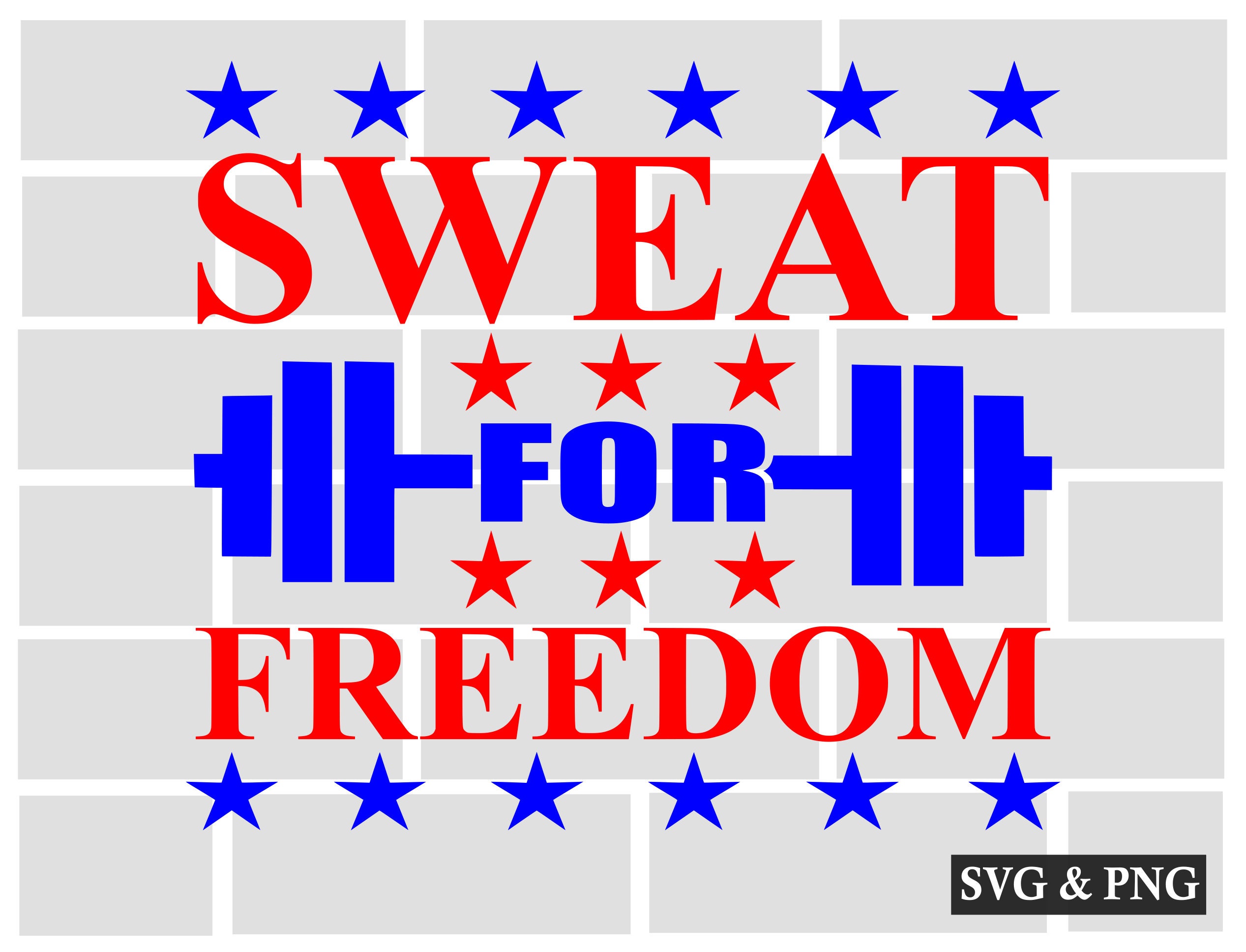 4th of July Fitness SVG Fitness SVG Patriotic SVG - Etsy