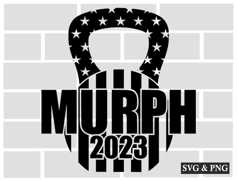 Murph SVG Crossfit SVG Fitness SVG Kettlebell Svg - Etsy India