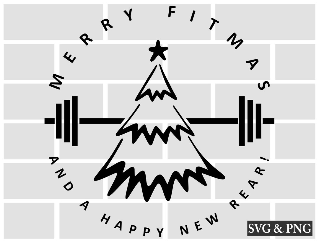 Merry Fitmas SVG | Christmas Workout SVG | Holiday Fitness SVG ... Merry Fitmas SVG | Christmas Workout SVG | Holiday Fitness SVG ...