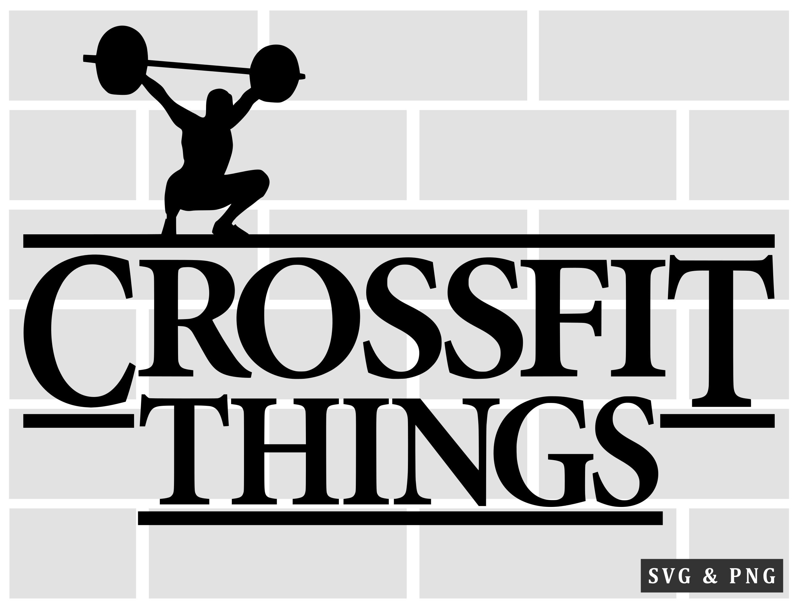Crossfit Things SVG Fitness SVG Kettlebell SVG Workout - Etsy Australia