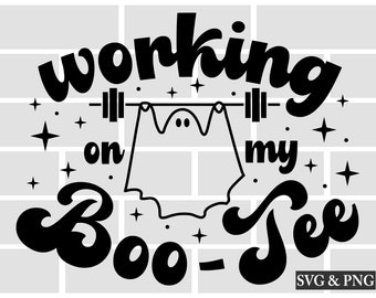 Working on My Boo Tee Svg - Etsy