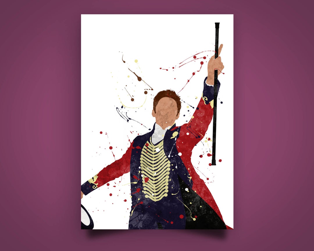 Greatest Showman Watercolor Print: Broadway Musical Wall Art (print ...