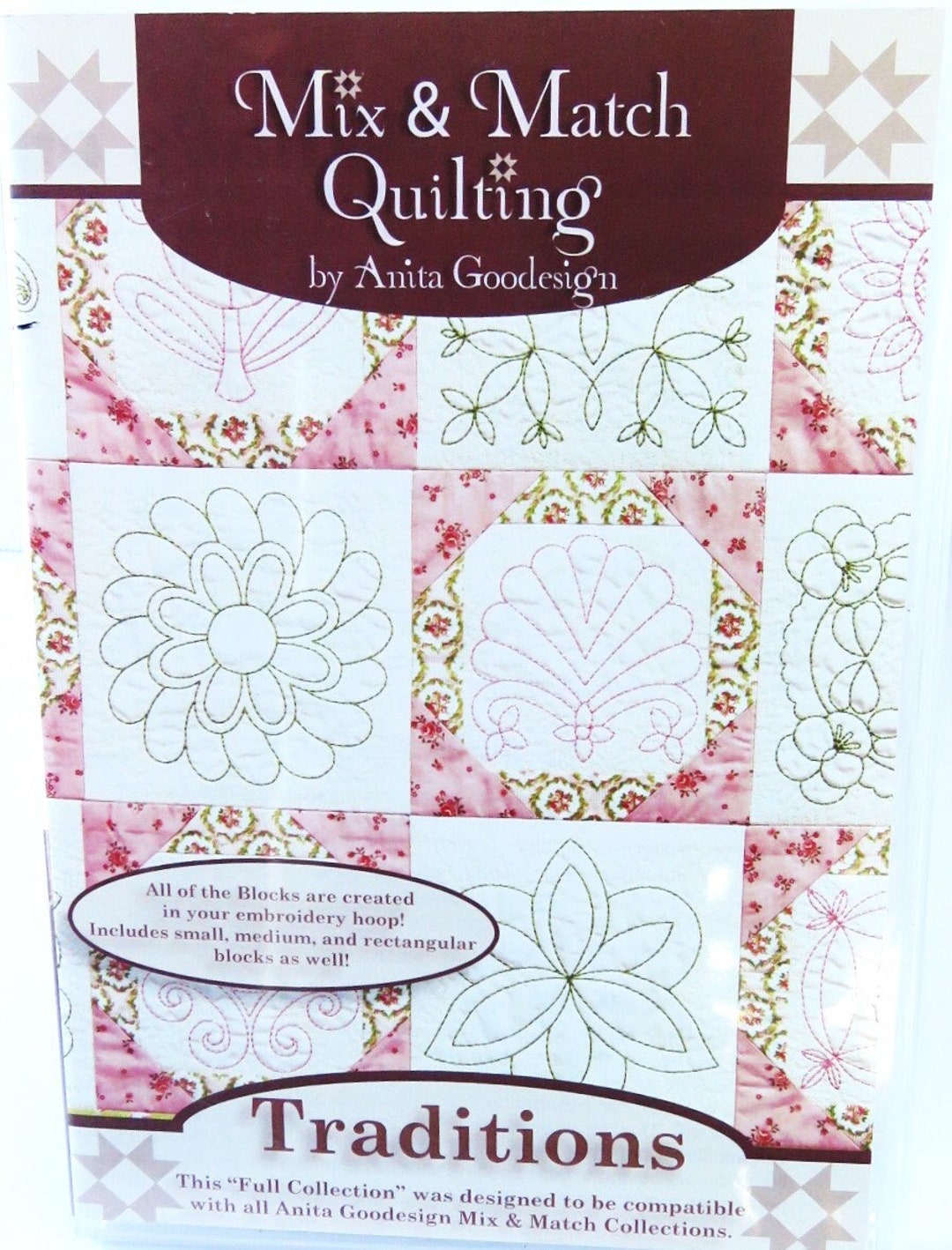 Anita Goodesign Mix and Match Quilting traditions - Etsy