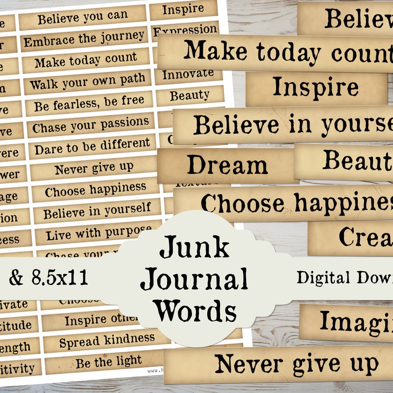 Inspirational Words - Etsy