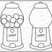 Gumball Machine Digital Printable Stamps and SVG Files Instant Download ...