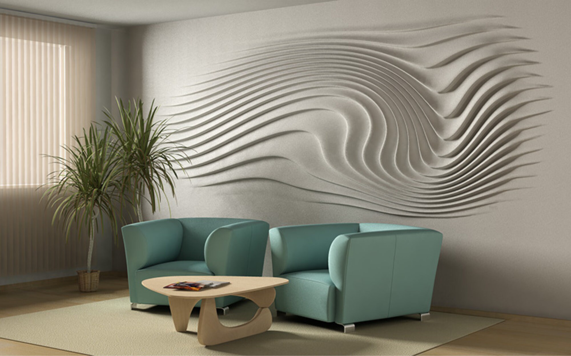 3D Design Art / 3D Decorative Wall Panels / Relief Yin Yang - Etsy