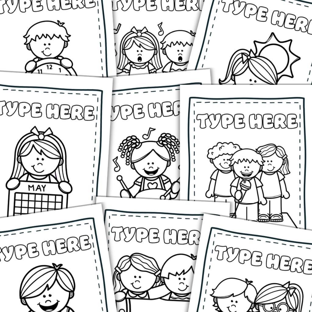 Student Book Covers | Workbook Covers | Subject Covers | Classroom ...