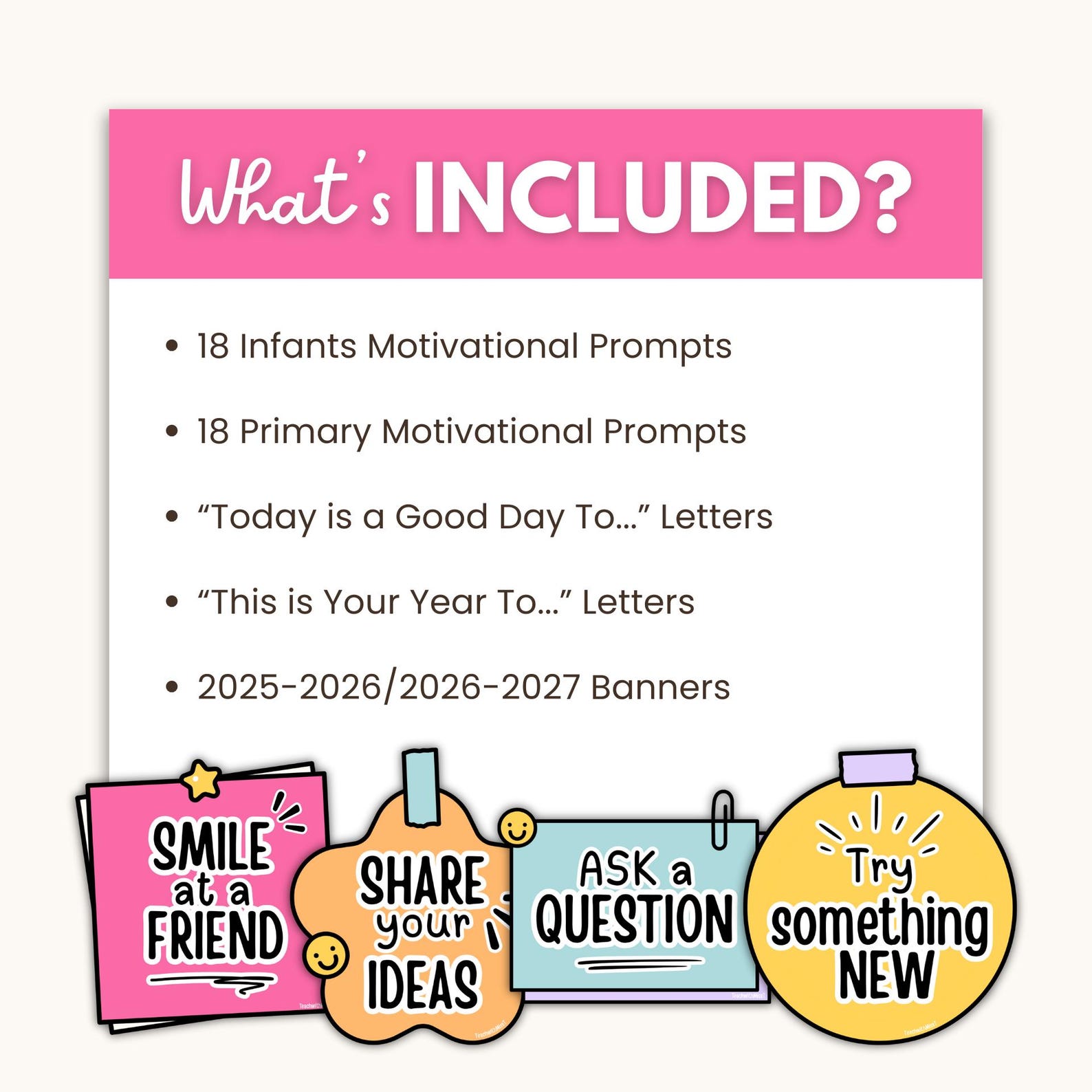 Motivational Bulletin Board Kit: Classroom Decor (digital Download) - Etsy