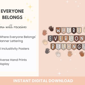 Harmony Day Bulletin Board Display Bundle | Inclusive Classroom Poster ...