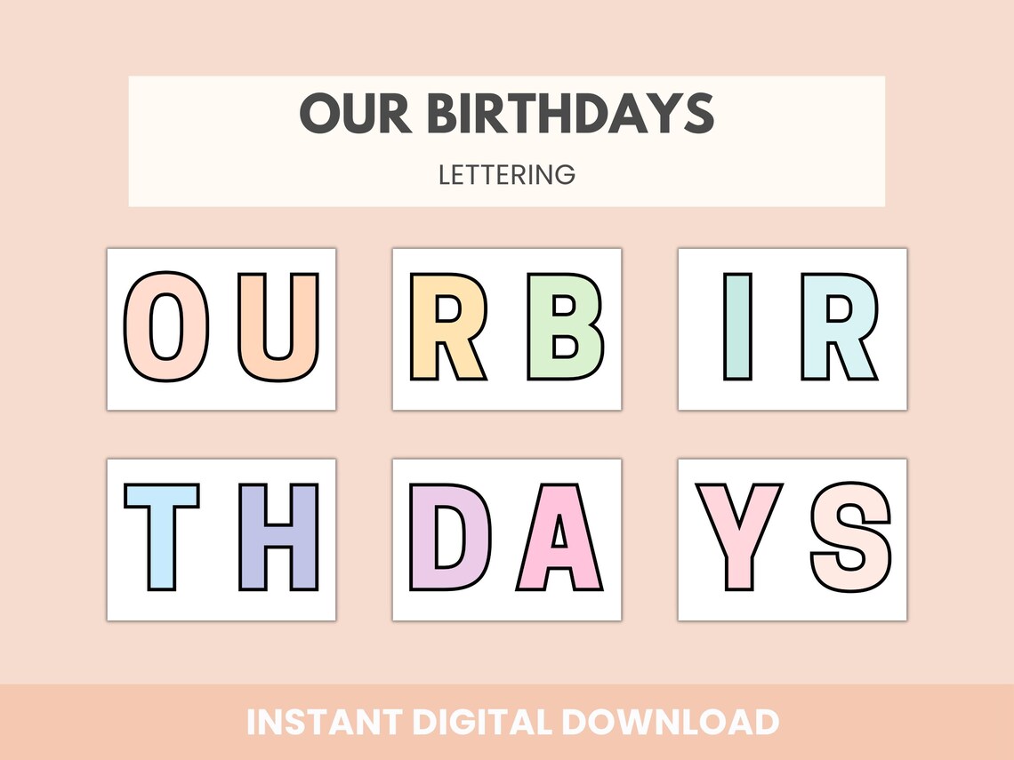 Cupcake Classroom Birthday Display Pack | Classroom Bulletin Board ...