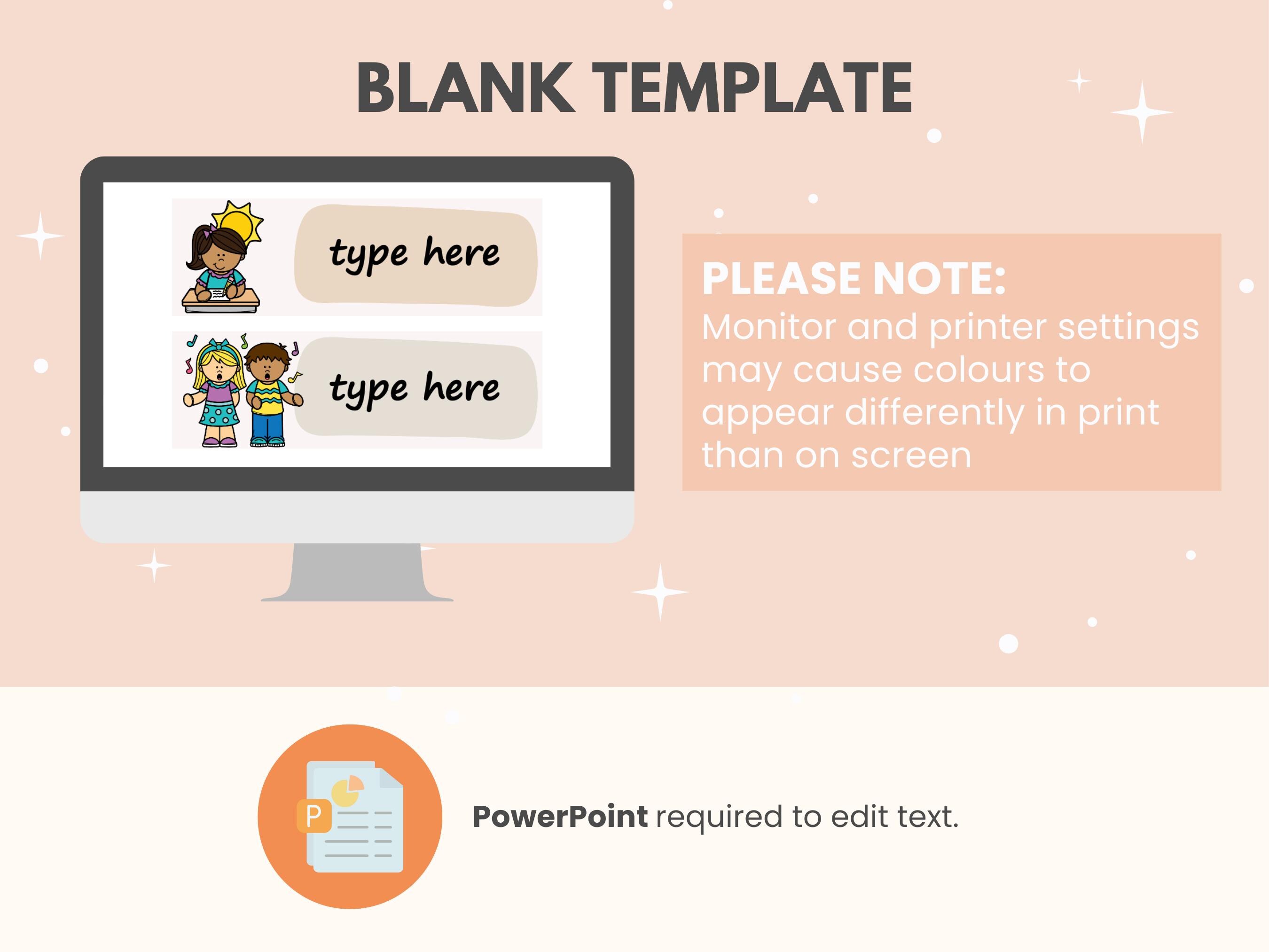 Neutral Classroom Visual Timetable: Classroom Schedule Display (digital ...