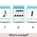 Music Notes Display Posters Printables | Set of 15 Music Notes Posters ...