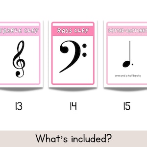 Music Notes Poster Set: Classroom Decor (digital Download) - Etsy