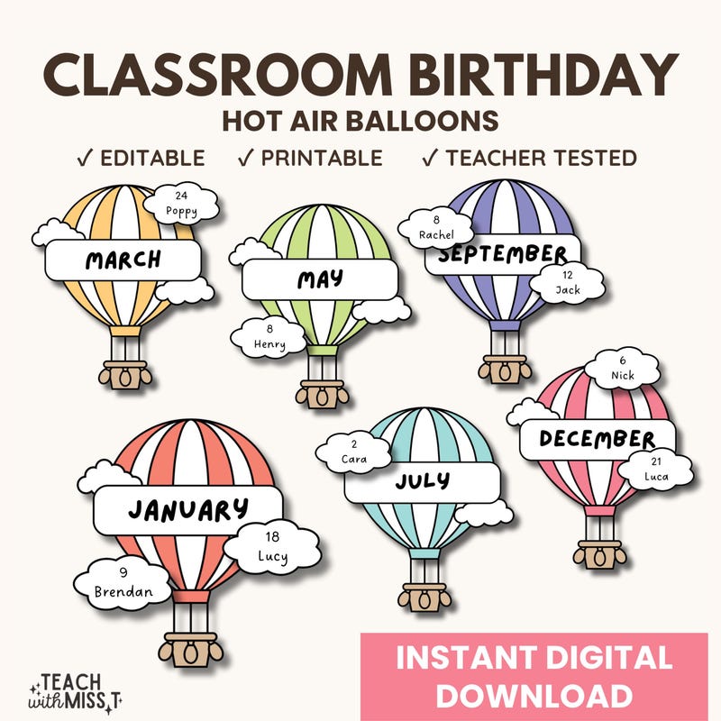 Hot Air Balloon - Etsy Australia