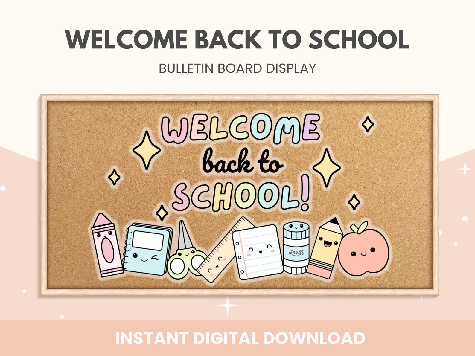 Welcome Back to School Bulletin Board Display Bundle First Day of ...