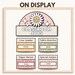 Groovy Boho Daisy Classroom Jobs Display | Boho Classroom Jobs Display ...