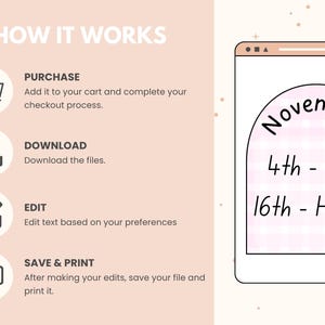 Pastel Gingham Classroom Birthday Display (digital Download) - Etsy