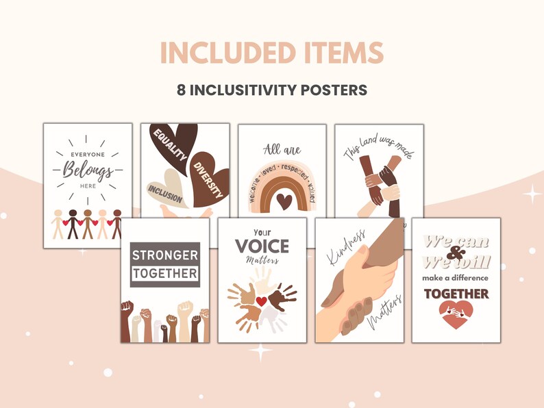 Harmony Day Bulletin Board Display Bundle | Inclusive Classroom Poster ...