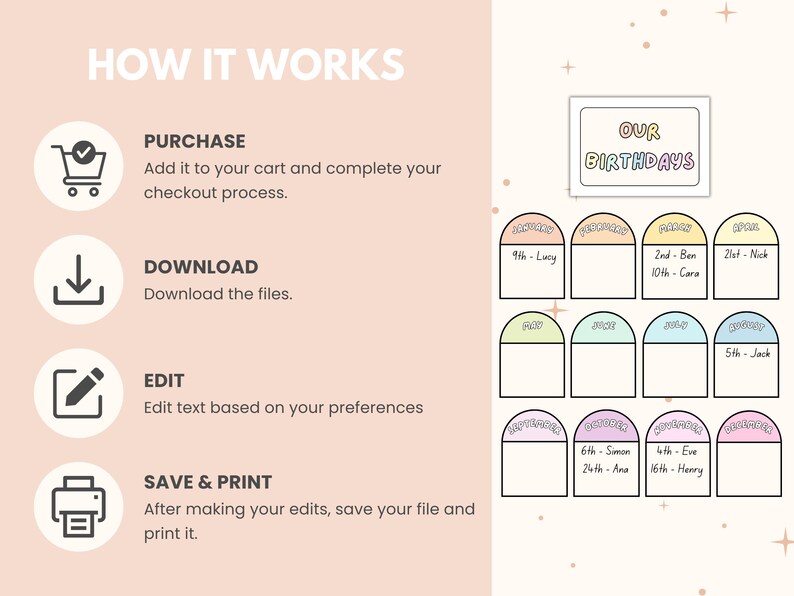 Pastel Rainbow Classroom Birthday Display Bulletin Board | Back to ...