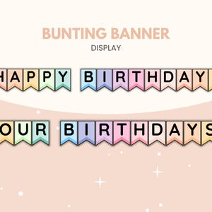 Rainbow Classroom Birthday Display: Bulletin Board Decor (digital ...
