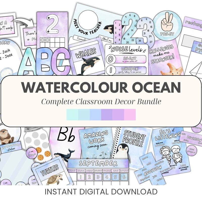 Ocean Theme Classroom - Etsy