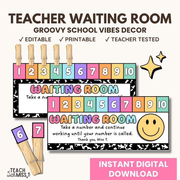 Waiting Room Signs - Etsy
