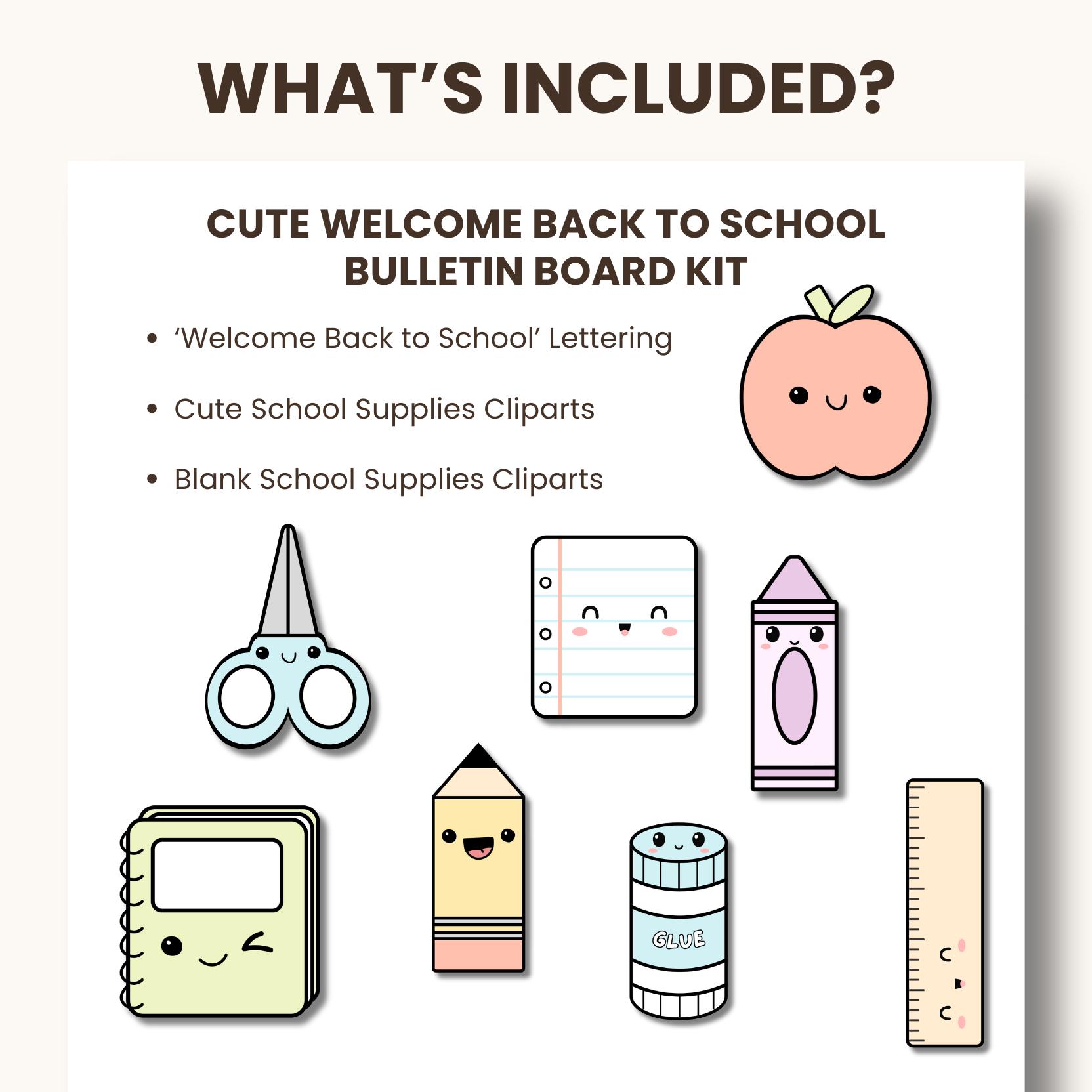 Welcome Back to School Bulletin Board: Pastel Rainbow Classroom Decor ...