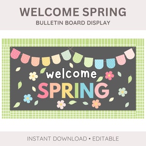 Welcome Back to School Bulletin Board Display Bundle First Day of ...