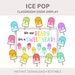 Ice Pop Classroom Door Display Summer Classroom Door Decor Ice Pop ...