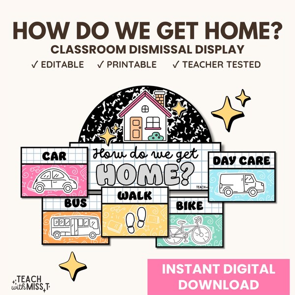 How We Get Home Chart - Etsy