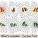 Spotty Boho Alphabet Posters: Classroom Decor (digital Download) - Etsy