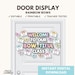 Rainbow Bows Bulletin Board Display | Welcome to Our Class Door Display ...