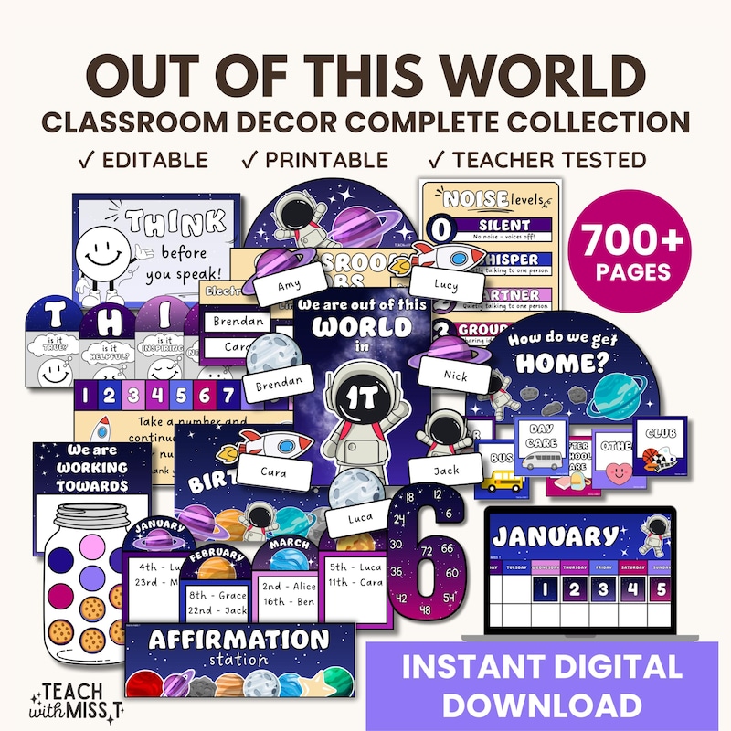 Outer Space Decor - Etsy