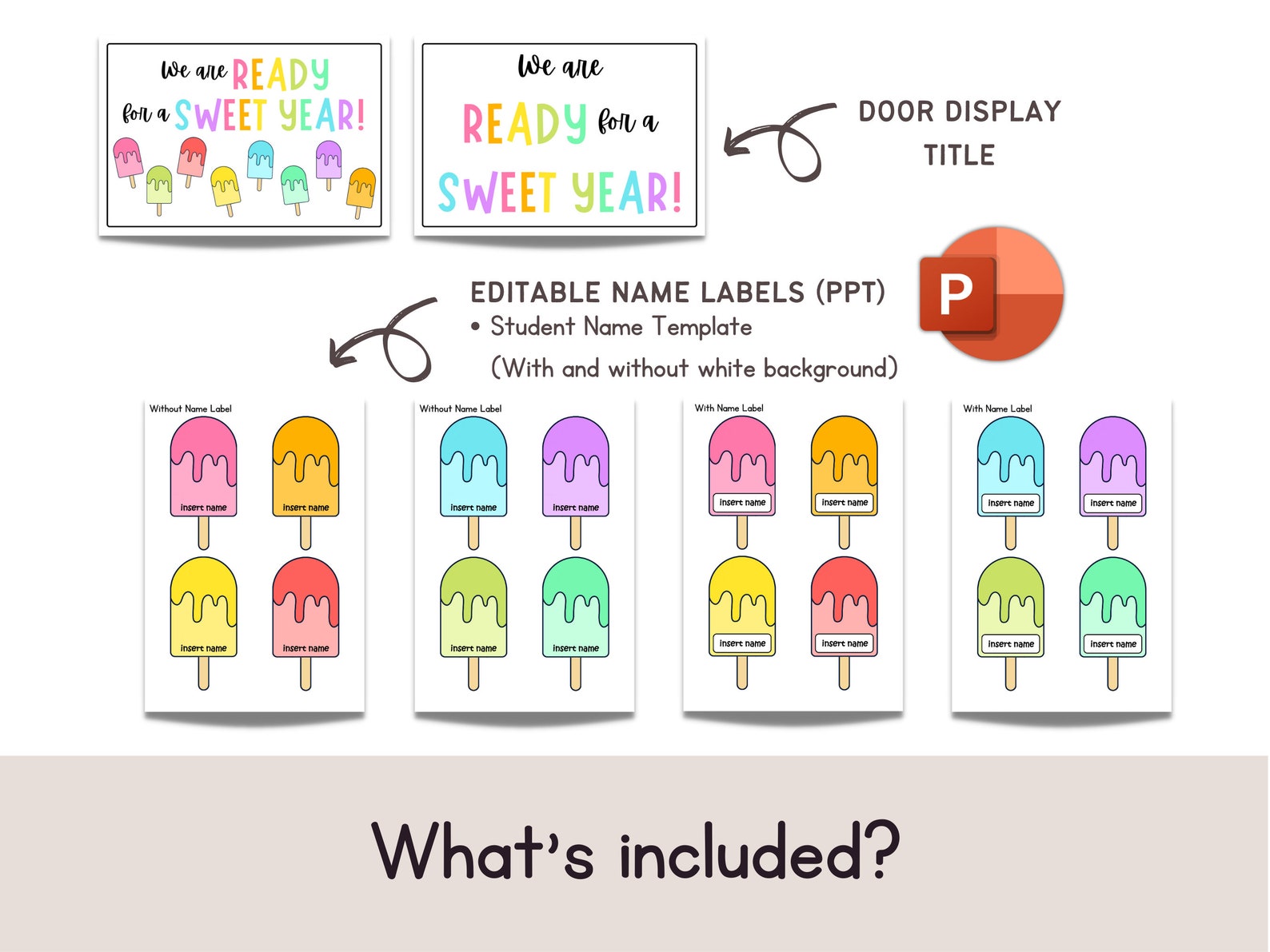 Ice Pop Classroom Door Display | Summer Classroom Door Decor | Ice Pop ...