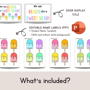 Ice Pop Classroom Door Display | Summer Classroom Door Decor | Ice Pop ...