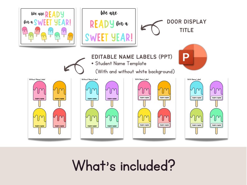 Ice Pop Classroom Door Display | Summer Classroom Door Decor | Ice Pop ...