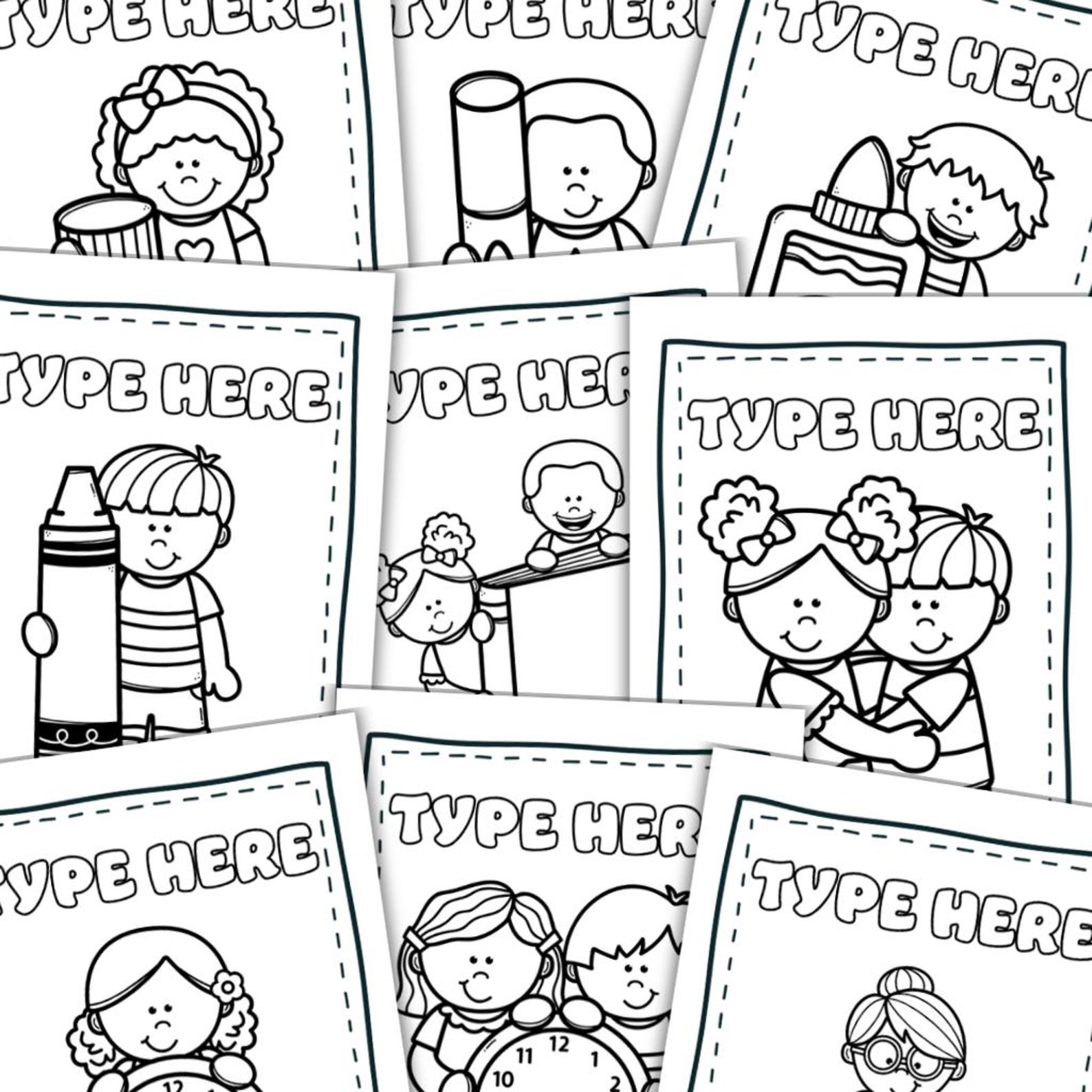 Student Book Covers | Workbook Covers | Subject Covers | Classroom ...