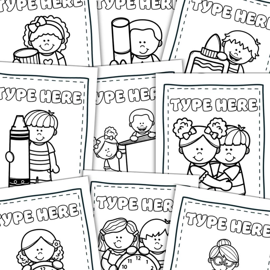 Student Book Covers | Workbook Covers | Subject Covers | Classroom ...